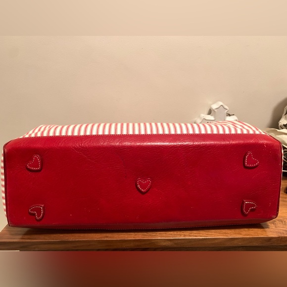 Brighton | Bags | Vintage Brighton Hand Tote Bag Handbag Red Leather ...